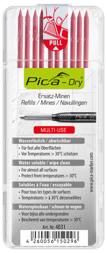Pica-Dry Refills Red (PICA-Marker) – PiranhaTools