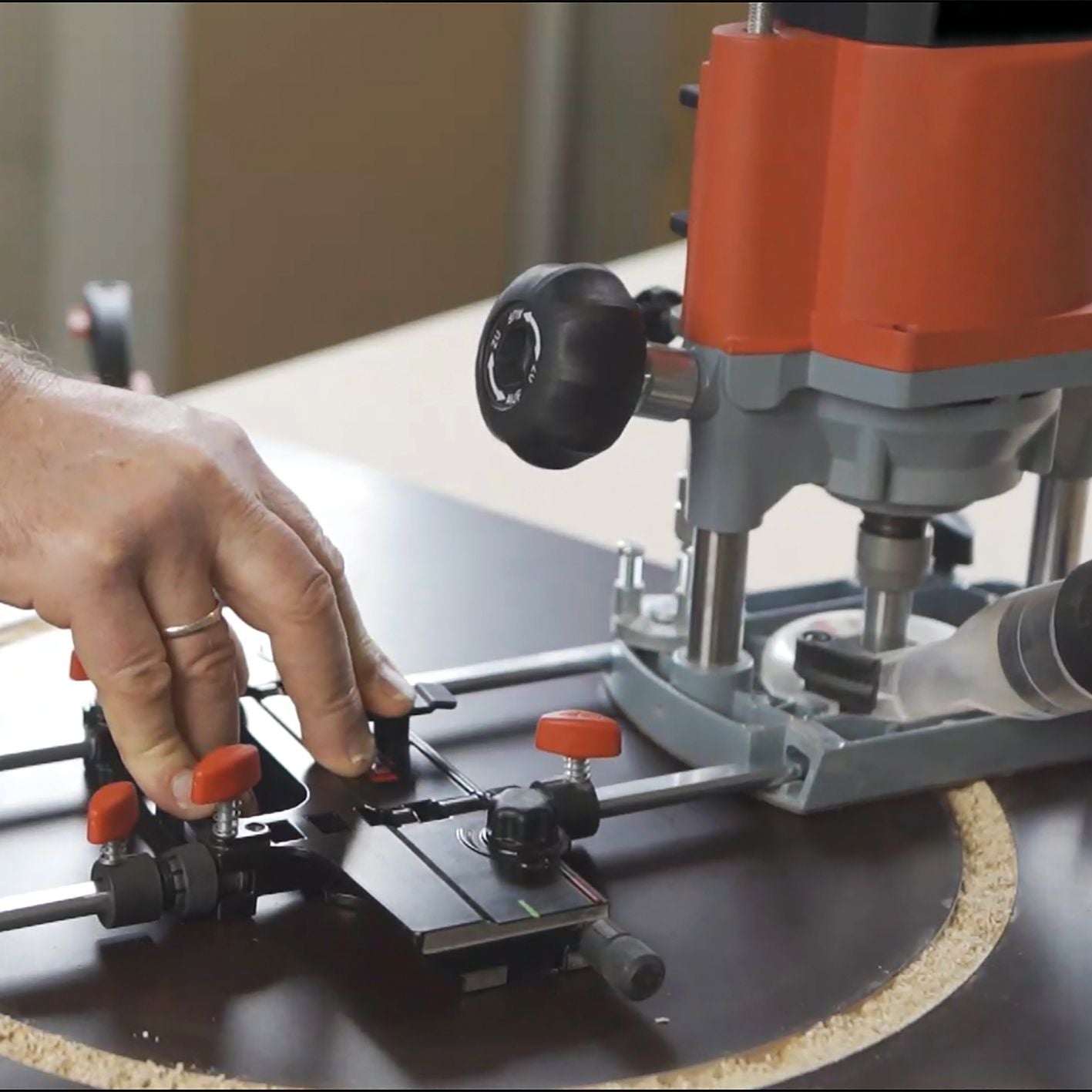High precision fence for hand router LO-FA (Mafell) – PiranhaTools