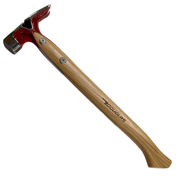 Original Douglas 20oz Framing Hammer polished red Long Axe/Curved (LA ...