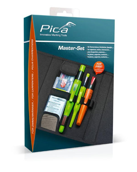 Pica Master-Set Carpenter (PICA-Marker) – PiranhaTools