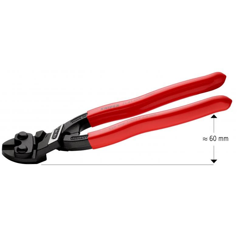 KNIPEX® CoBolt wire cutter Angled recessed 200mm (Knipex) – PiranhaTools