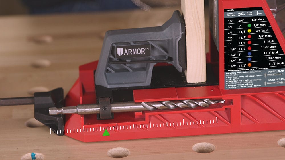 Auto-Jig Pocket Hole System (Armor-Tool) – PiranhaTools